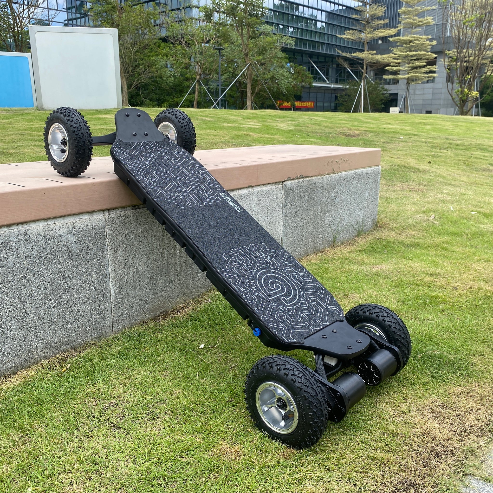 Ownboard Prometheus - All Terrain Electric Skateboard with Gear Drive ...