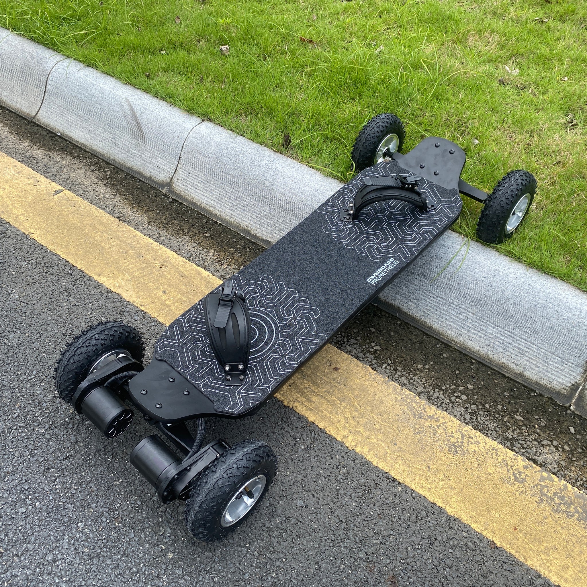 Ownboard Prometheus - All Terrain Electric Skateboard with Gear Drive ...