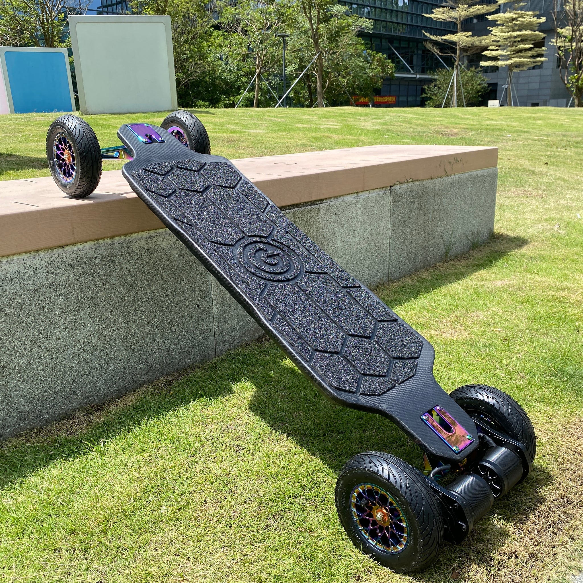 Ownboard Carbon ZEUS Max AWD - All Terrain Electric Skateboard with ...