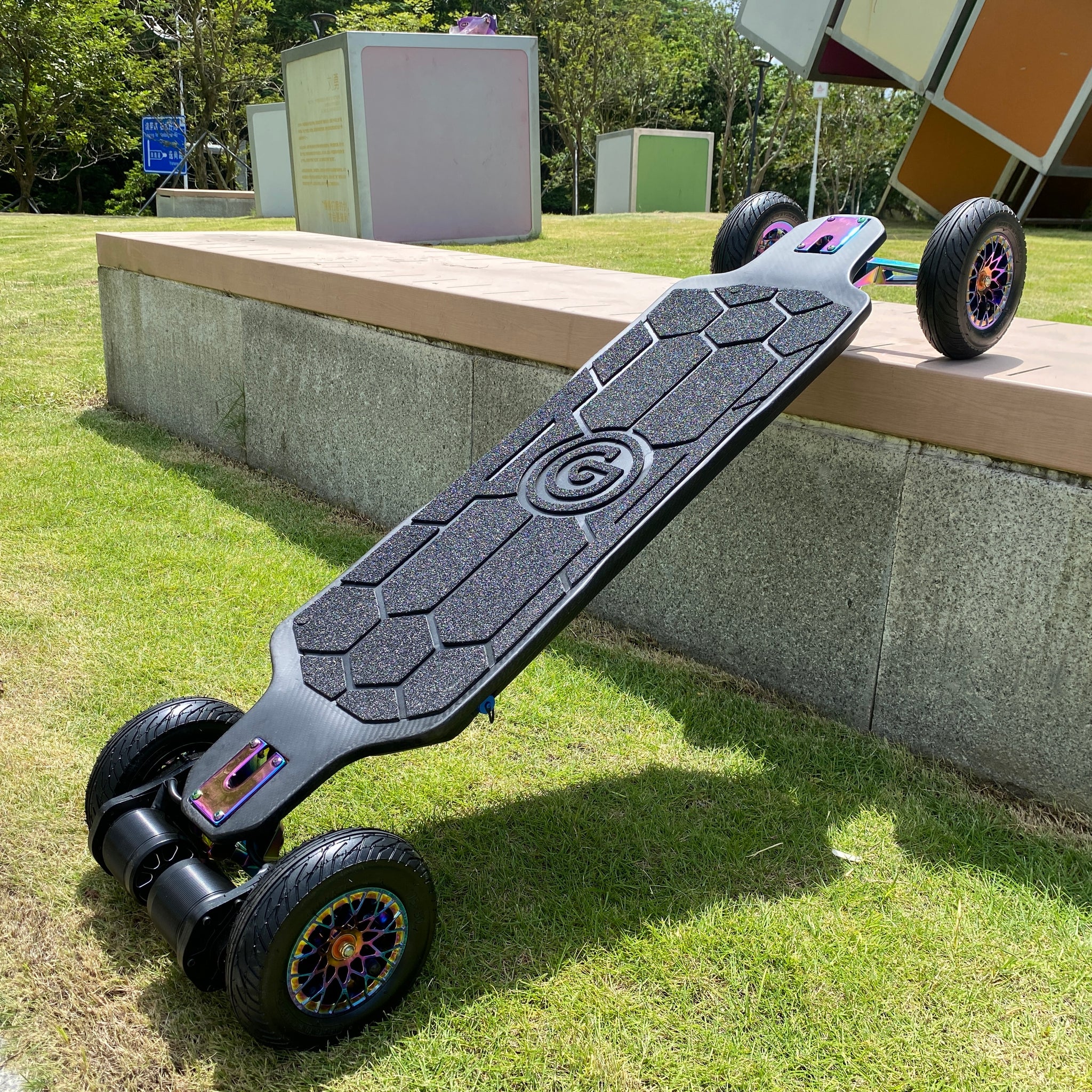 Ownboard Carbon ZEUS Max AWD - All Terrain Electric Skateboard with ...