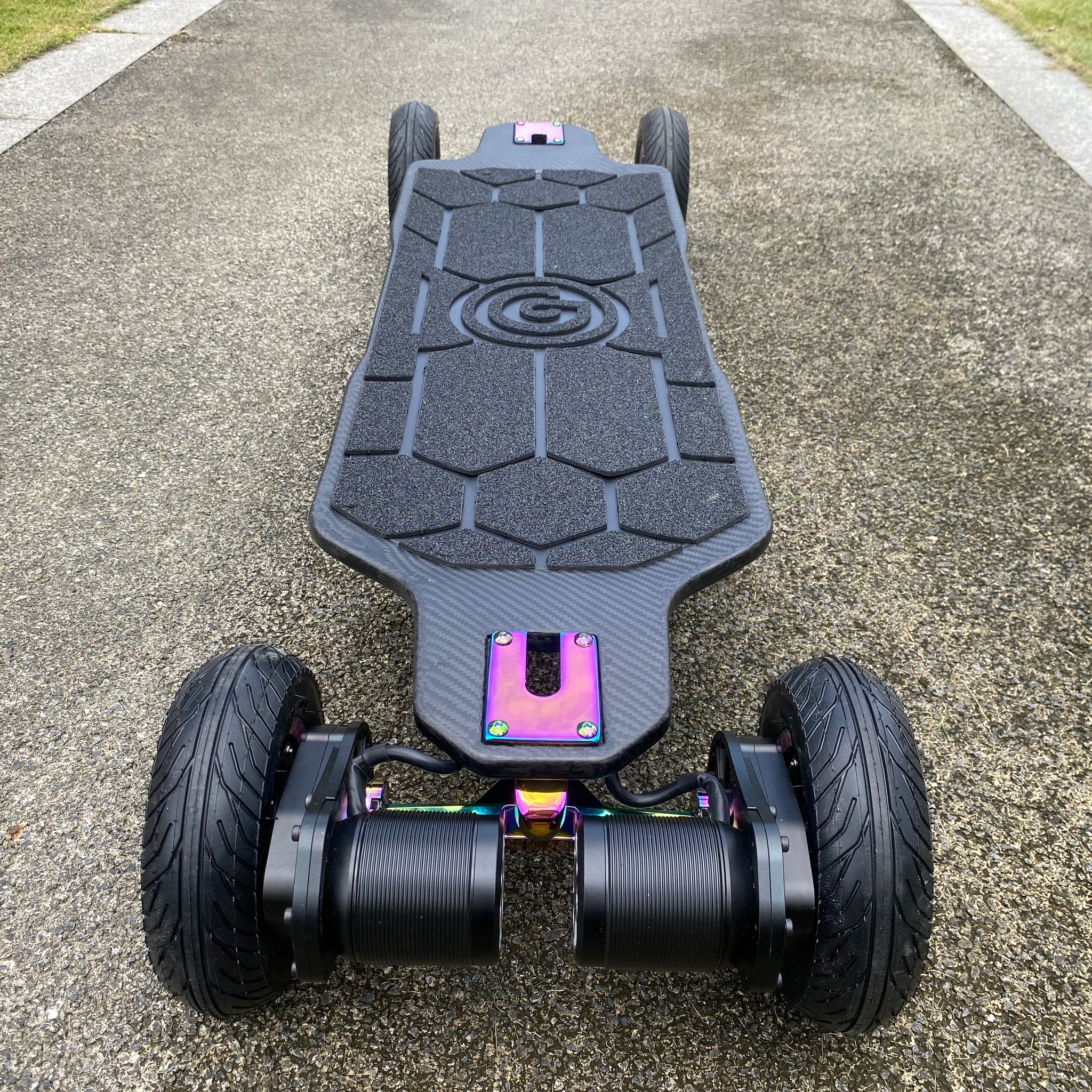 Ownboard Carbon ZEUS Max AWD - All Terrain Electric Skateboard with ...