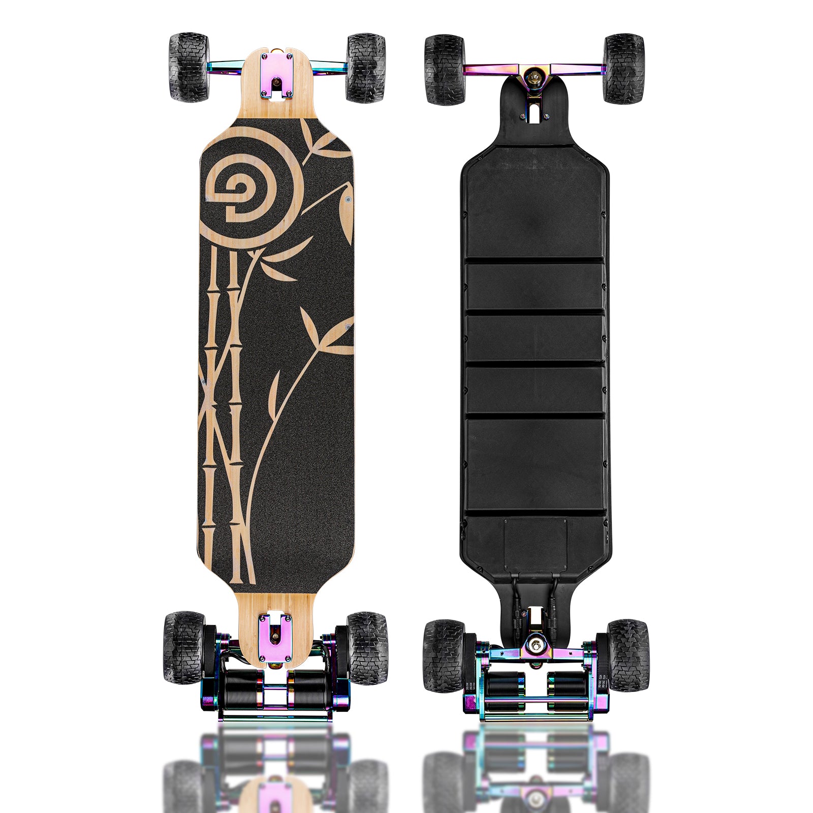 Ownboard Bamboo ZEUS Pro - All Terrain Electric Skateboard with Dual ...