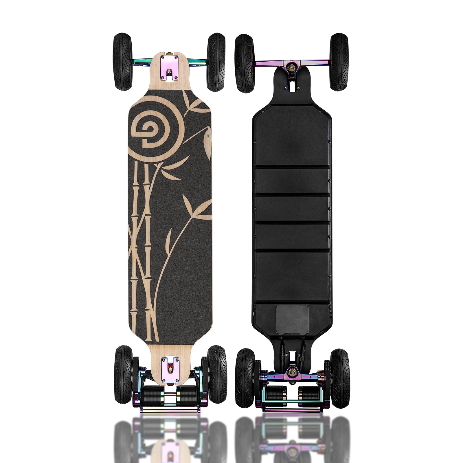 Ownboard Bamboo ZEUS Pro - All Terrain Electric Skateboard with Dual ...
