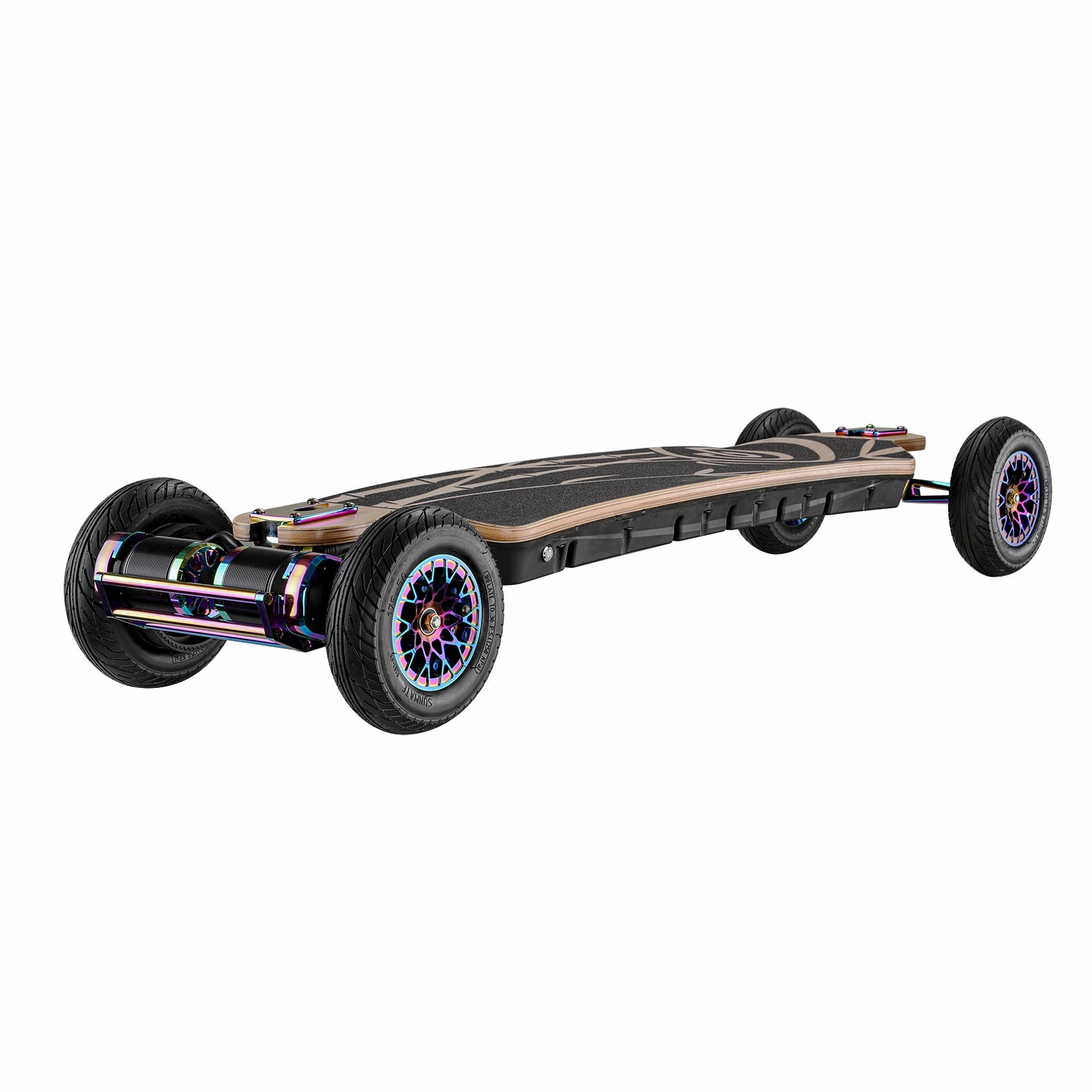 Ownboard Bamboo ZEUS Pro - All Terrain Electric Skateboard with Dual ...